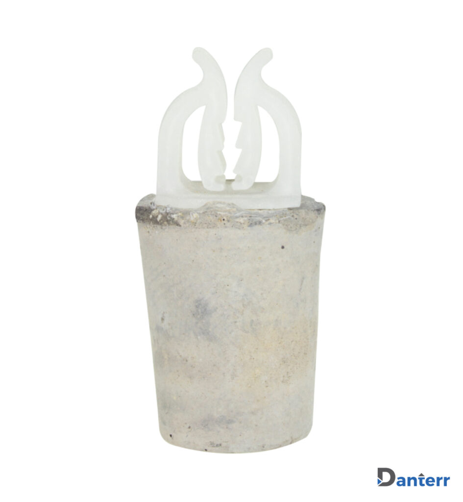 Concrete Spacer with Clip | Danterr